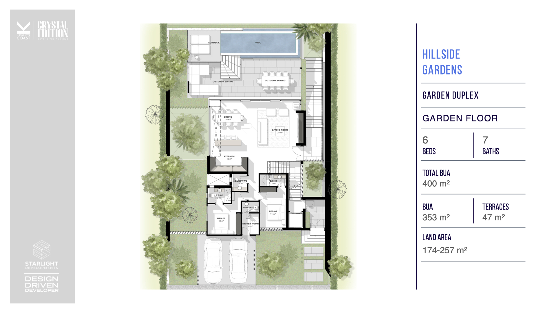 Crystal Garden Plans - Starlight Developments